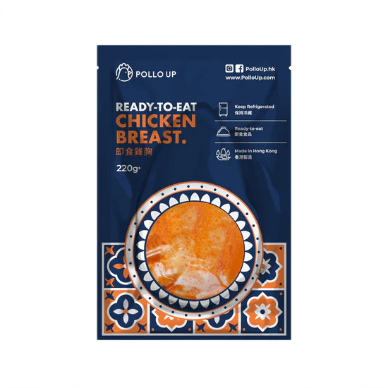 Chicken Breast 雞胸肉【切粒、多款口味、100g/包】[已煮熟 真空包裝 急凍保存🧊] [有肉汁 嫩口 極少鹽] - 22g ...